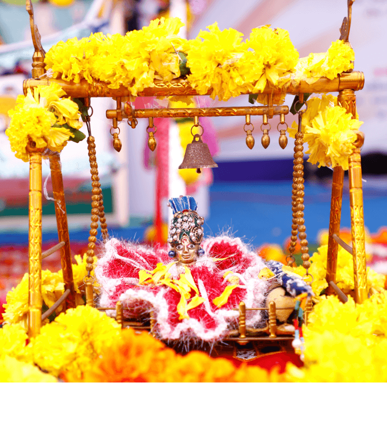 3 DIY Janmashtami Decor Ideas: Krishna Jhula, Bansuri, Mukut - ShishuWorld