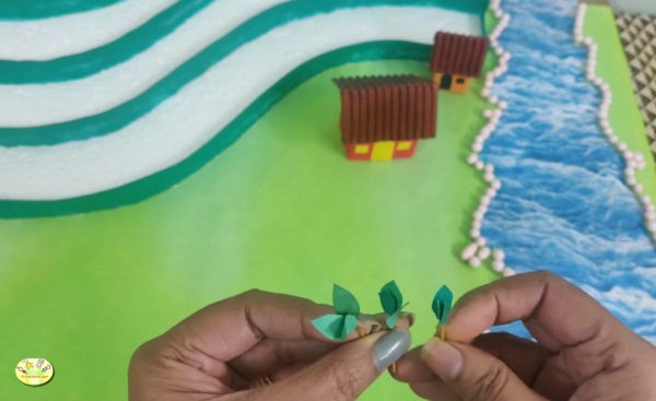 DIY 3D Model Terrace Farming - ShishuWorld