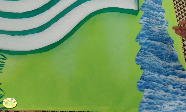 DIY 3D Model Terrace Farming - ShishuWorld